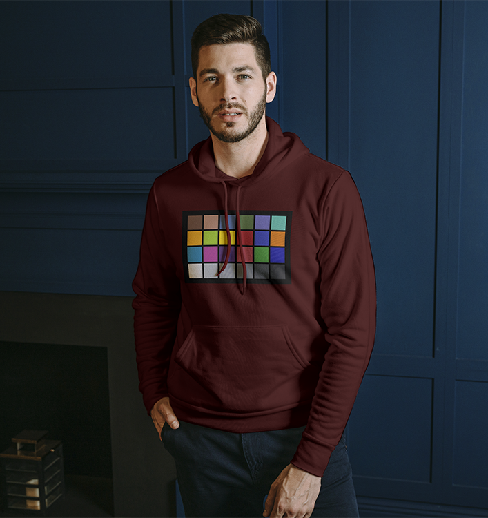 Color chart - Organic Fashion Hoodie | the VFX shop